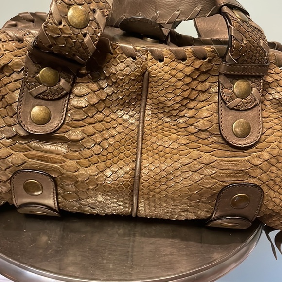 Chloe | Bags | Chloe Python Silverado Bag | Poshmark